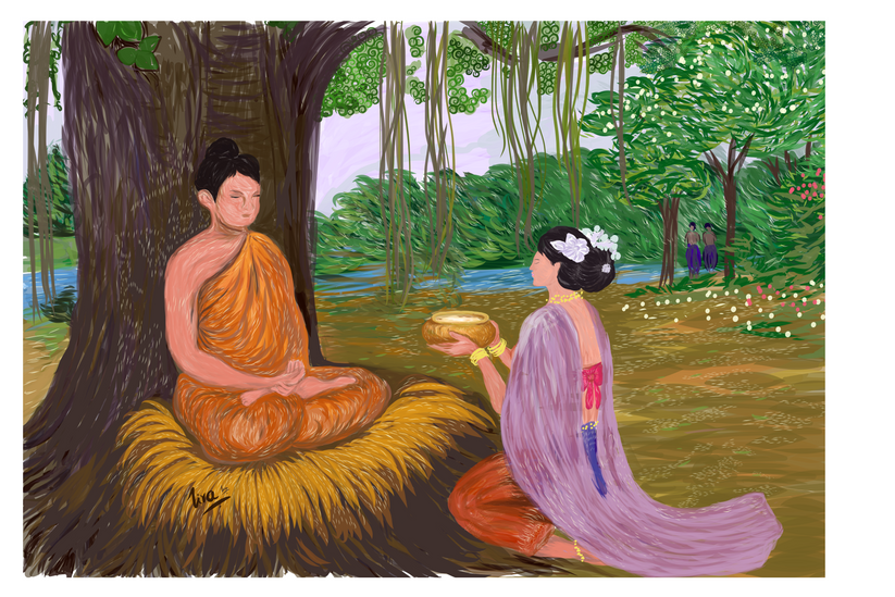 Buddha offering – liras studio